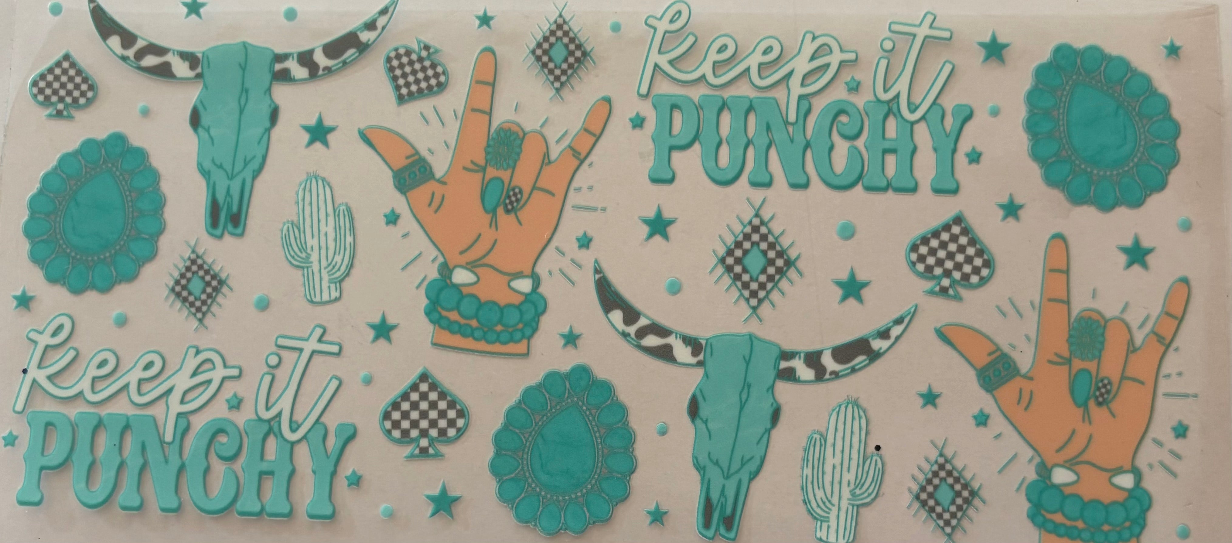 Keep it Punchy Decal – Honey Threads