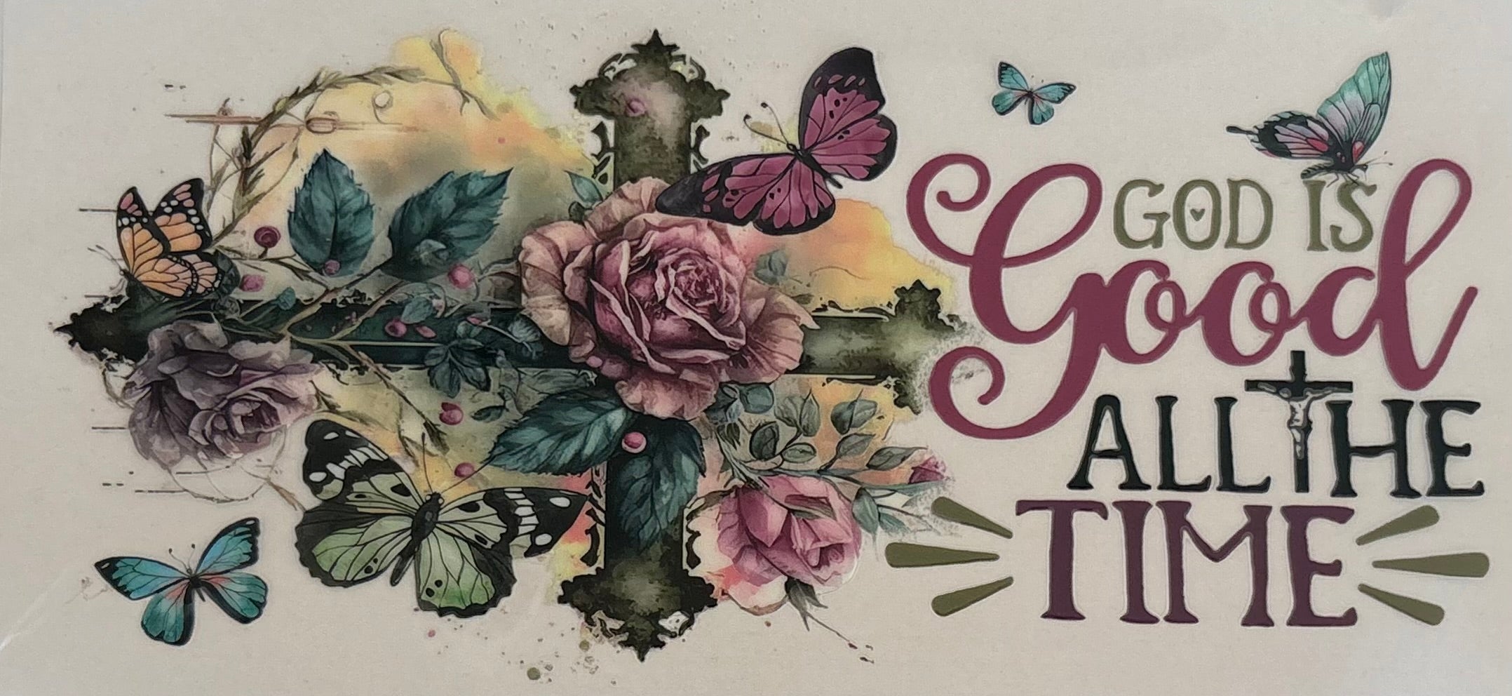 God is Good Decal – Honey Threads